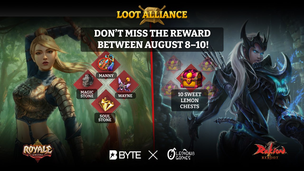 Royale Online & Rakion Join Forces for the Loot Alliance Event!